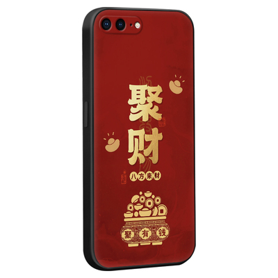 适用于iphone8plus玫瑰花手机壳