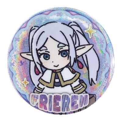 MEBUKU 葬送的芙莉莲花边布纹双闪徽章