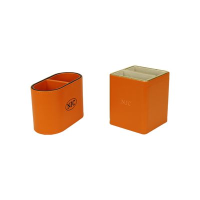 高级感笔筒办公室桌面收纳盒