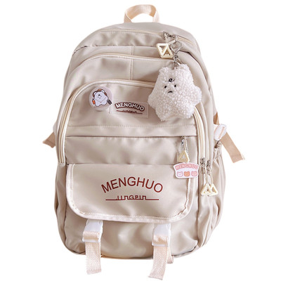 复古简约百搭少女学生包