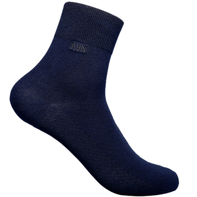 防臭商务纳米银四季中筒袜棉袜