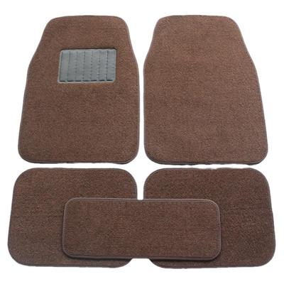 防水绒面垫上防滑大包围通用汽车脚垫车垫的副地毯四季易清洗丝圈