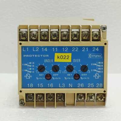 Gebraucht Crompton 253-PVMG 440V Relais über- und Unterspan