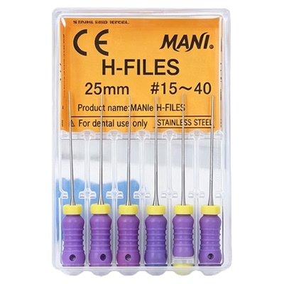 牙科马尼H锉手用根管锉不锈钢