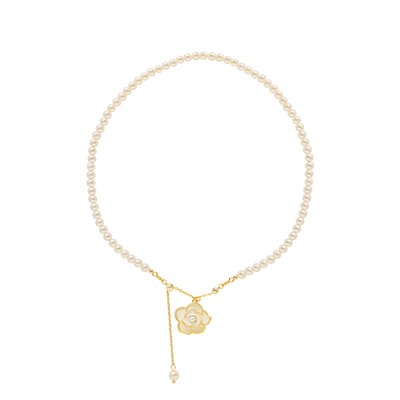 正圆强光施家珍珠项链手链女