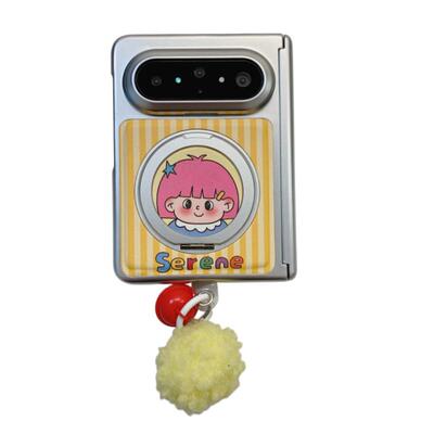 适用于华为折叠女孩支架手机壳