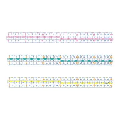 season30公分双向尺文具直尺