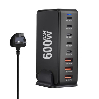 600W氮化镓PD3.1桌面充电器