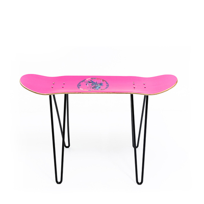 MONKEY滑板凳子支架滑板椅子铁艺凳子自装嵌滑板组合