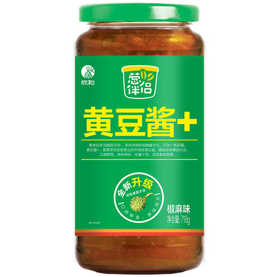 葱伴侣椒麻黄豆酱鲜麻鲜辣718g