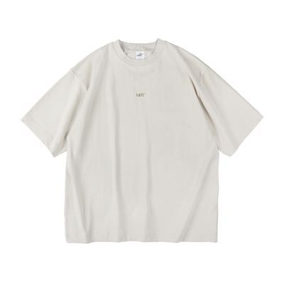 IDLTlogo印花宽松T恤