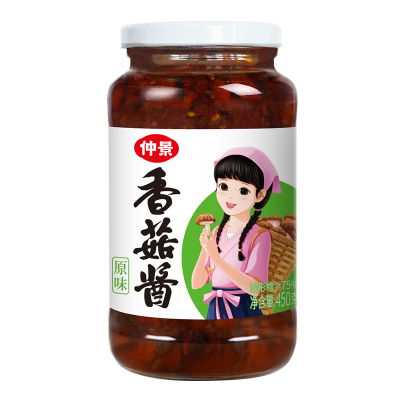 仲景香菇酱实惠装450g