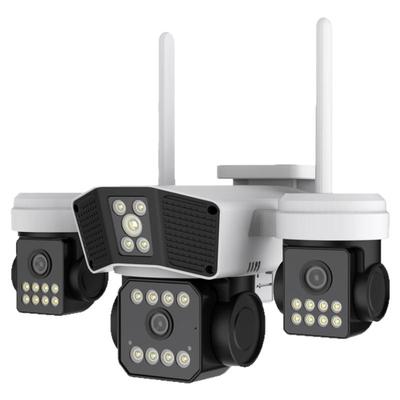 室外POE网线供电摄影头360度无死角摄像家用wifi手机远程高清监控