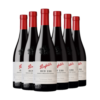 奔富BIN138设拉子歌海娜红葡萄酒