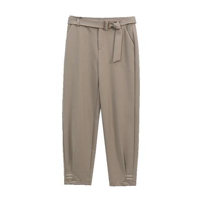 HONRN/红人九分直筒休闲裤