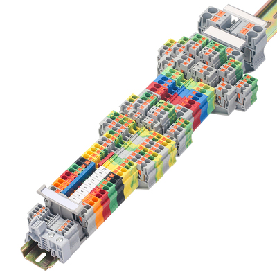 弹簧式接线紫铜阻燃PT接线端子