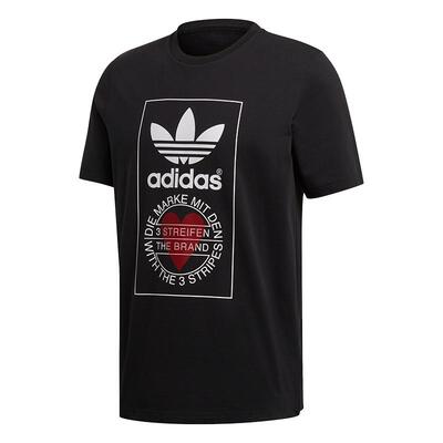 Adidas/阿迪达斯正品当季新款男子 UNISEX TEE 运动短袖T恤GK7166