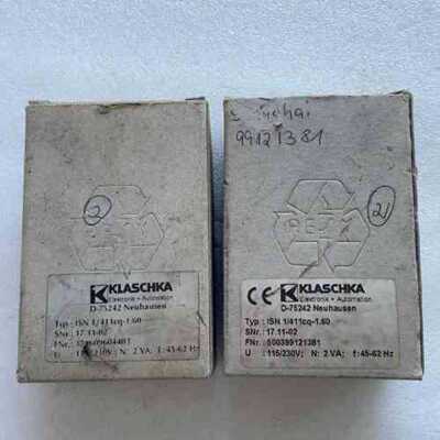 议价原装正品KLASCHKA量度继电器和控制器ISN 1/411