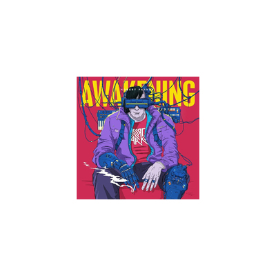 反光车贴cyberpunkTLP赛博朋克