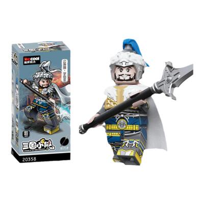 迪库积木三国小侠人仔第十季积木