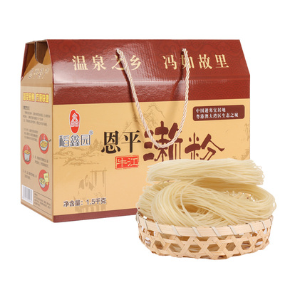 稻鑫园恩平牛江濑粉礼盒粗米线