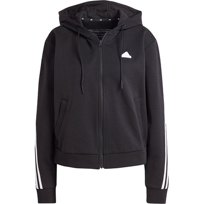 Adidas/阿迪达斯正品新款女士运动休闲宽松连帽外套IN9475