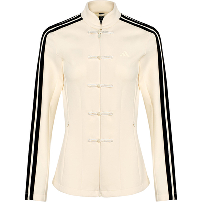 Adidas/阿迪达斯正品春季女士新中式休闲时尚修身外套HY2129