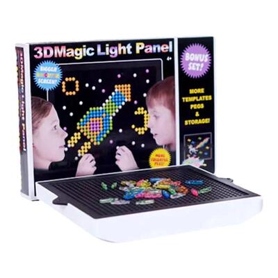 Lite Brite Stranger Things magic light panel蘑菇钉拼图3D玩具