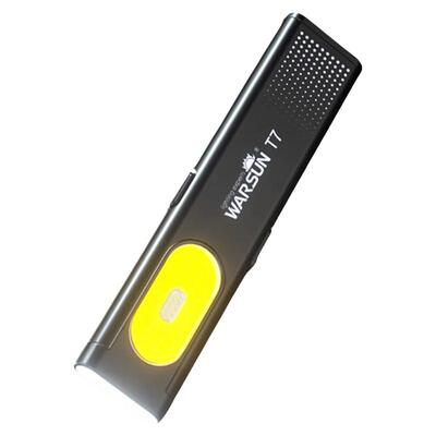 沃尔森t7pro手电筒强光充电超亮户外小型便携灯迷你维修工作灯