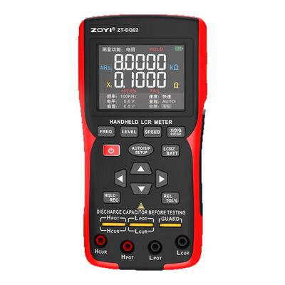 众仪ZT-DQ02高精度电桥测试仪LCR锂电池内阻仪18650蓄电池检测仪