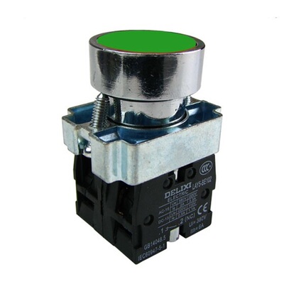 德力西按钮开关LAY5s-BA平头