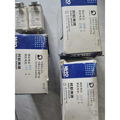 〔议价-可维修〕茗熔RS711B半导体器件保护用熔断器两盒200A