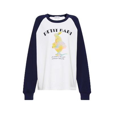 PetitBari柔软亲肤宽松休闲卫衣