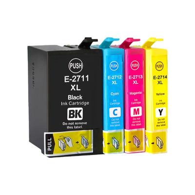 MAG适用爱普生WF-7610打印机墨盒T27XL T2711墨盒彩色WF-3620 3640 7110 7620 DWF DTWF DTW墨水盒wf5190墨盒