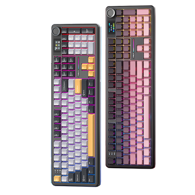 狼蛛f108pro键客制化机械键盘