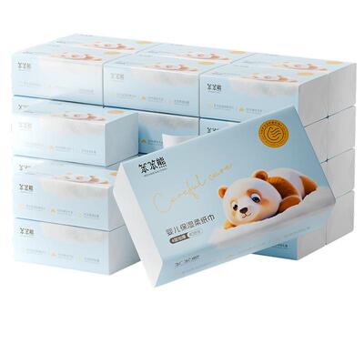 大包408张家用乳霜柔纸巾
