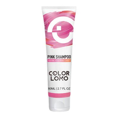 COLORLOMO粉色灰色固色洗发水