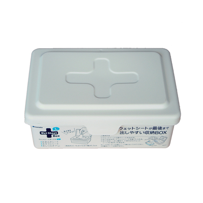 日本inomata十字口塑料存放盒