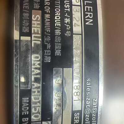 【请询价】ZOLLERN卓伦减速机ZHP3.24 03.2410718