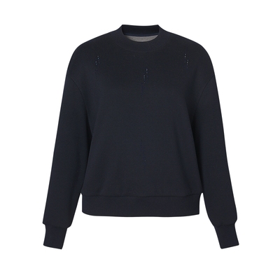 珂思舒适圆领套头卫衣