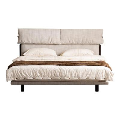 支吾月眠布艺床主卧双人床简约