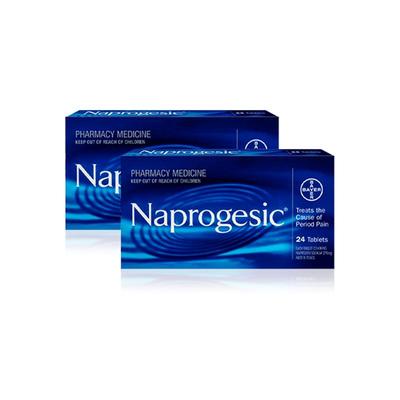 自营Bayer拜耳萘普生痛经小蓝片