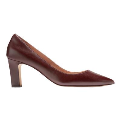 Cole Haan/可汗女高跟鞋细跟尖头皮质耐磨抓地百搭舒适日常W27899
