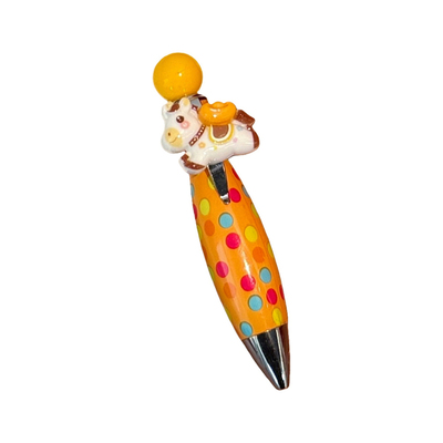 创意多巴胺扭动圆珠笔可爱卡通胖胖笔便携中性笔小学生礼品手账笔