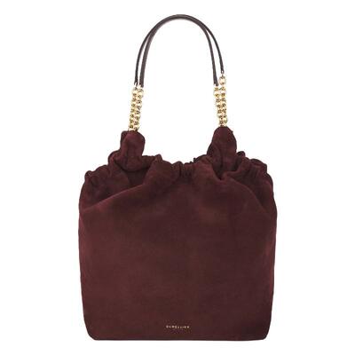 DeMellier London 麂皮手提包复古风简约包袋REVOLVE小众新款