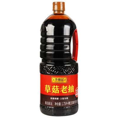 正宗李锦记草菇老抽1900ml