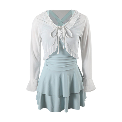 2025新款多巴胺200斤泳衣女连体