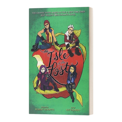 英文原版 The Isle of the Lost The Graphic Novel A Descendants Novel 迷失岛 漫画小说 英文版 进口英语原版书籍