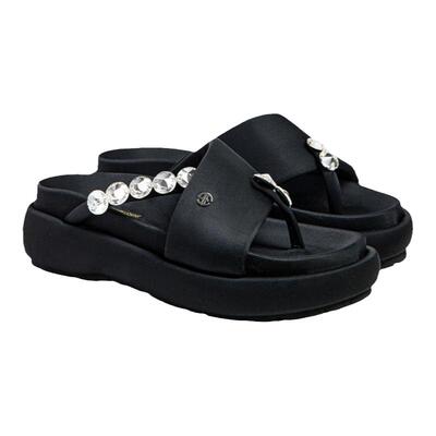 坡跟欧美时尚运动休闲凉拖鞋