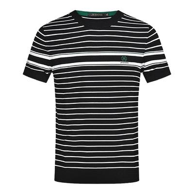 爵迪斯男士短袖商务针织衫